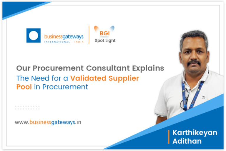 The Need for a Validated Supplier Pool in Procurement. – Business ...